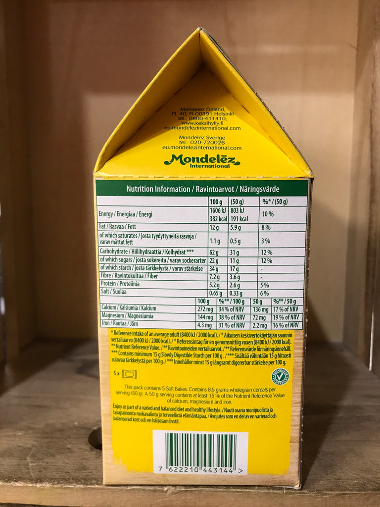 Belvita Soft Bakes Red Fruits 5 Pack 250g & Low Price Foods Ltd