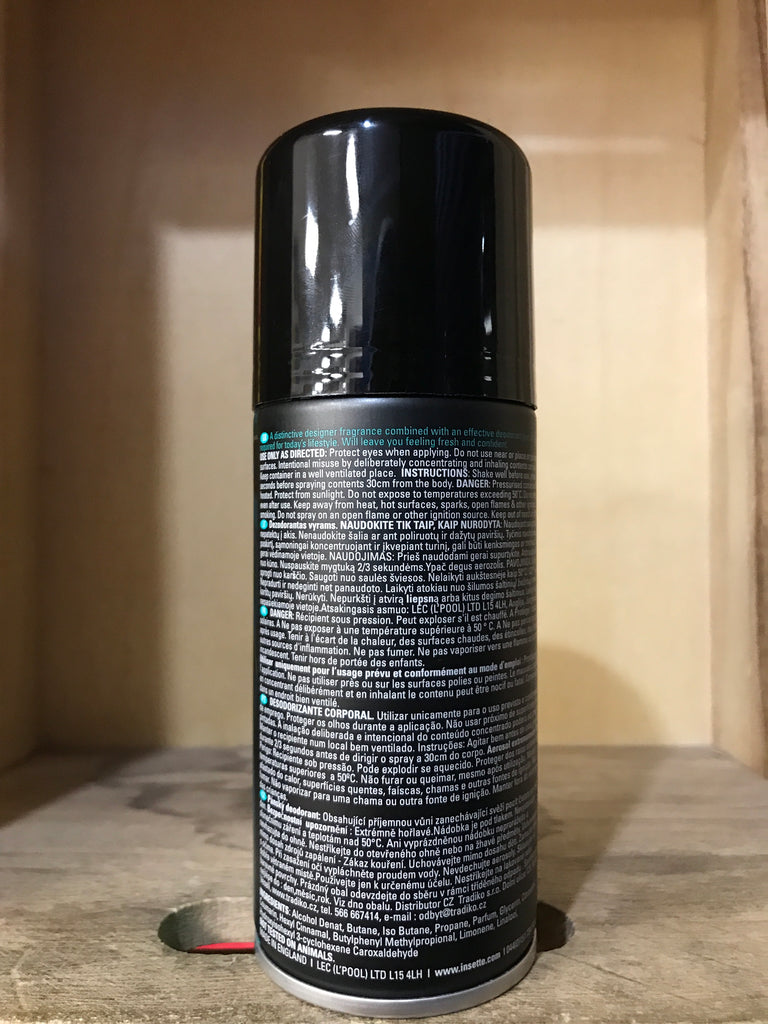 Insette Men's Body Spray Tik 165ml & Low Price Foods Ltd