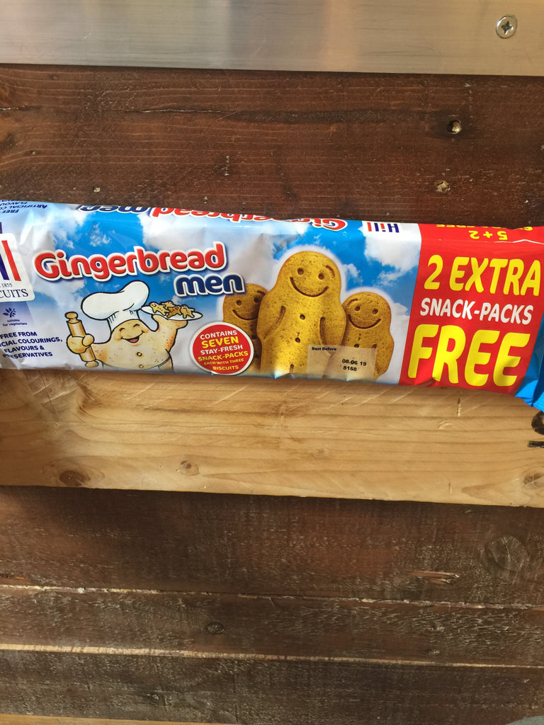 Hill Gingerbread Men 5+2 Extra 210g & Low Price Foods Ltd