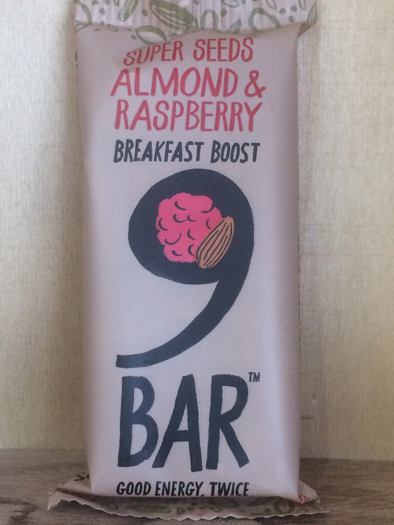 9NINE Super Seeds Almond & Raspberry Breakfast Bar 50g & Low Price ...