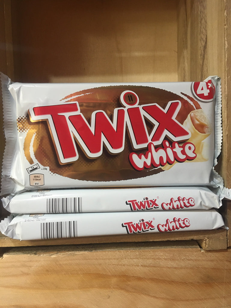 24x Twix Limited Edition White Twin Bars (6x 4 Packs x46g) & Low Price ...
