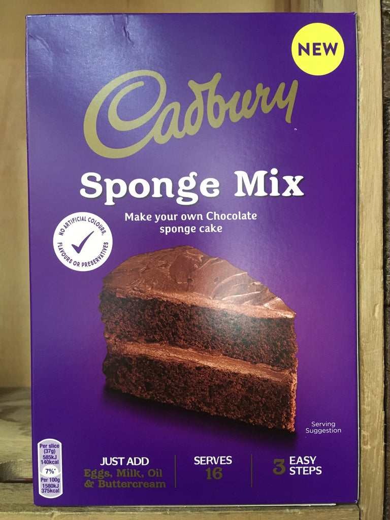 Cadbury Chocolate Sponge Cake Mix 350g & Low Price Foods Ltd