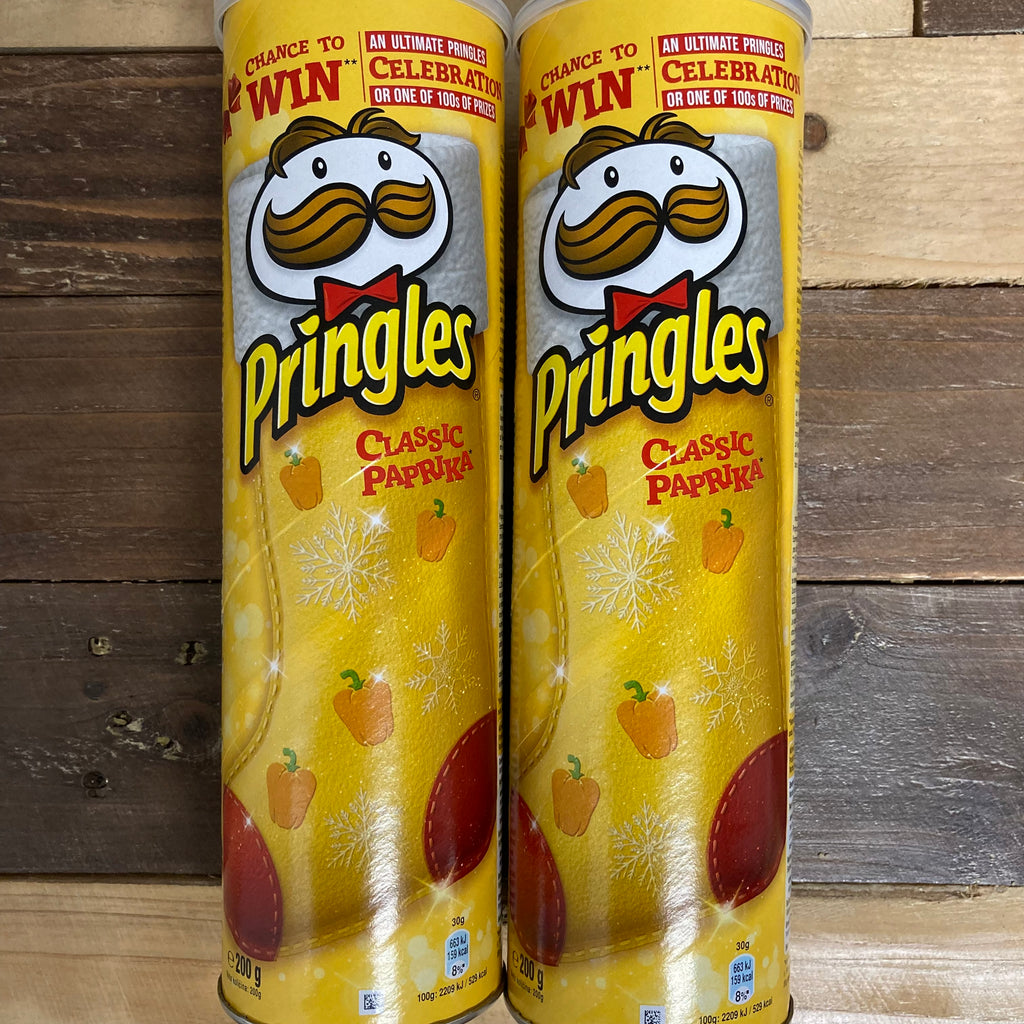 2x Pringles Classic Paprika (2x200g) & Low Price Foods Ltd