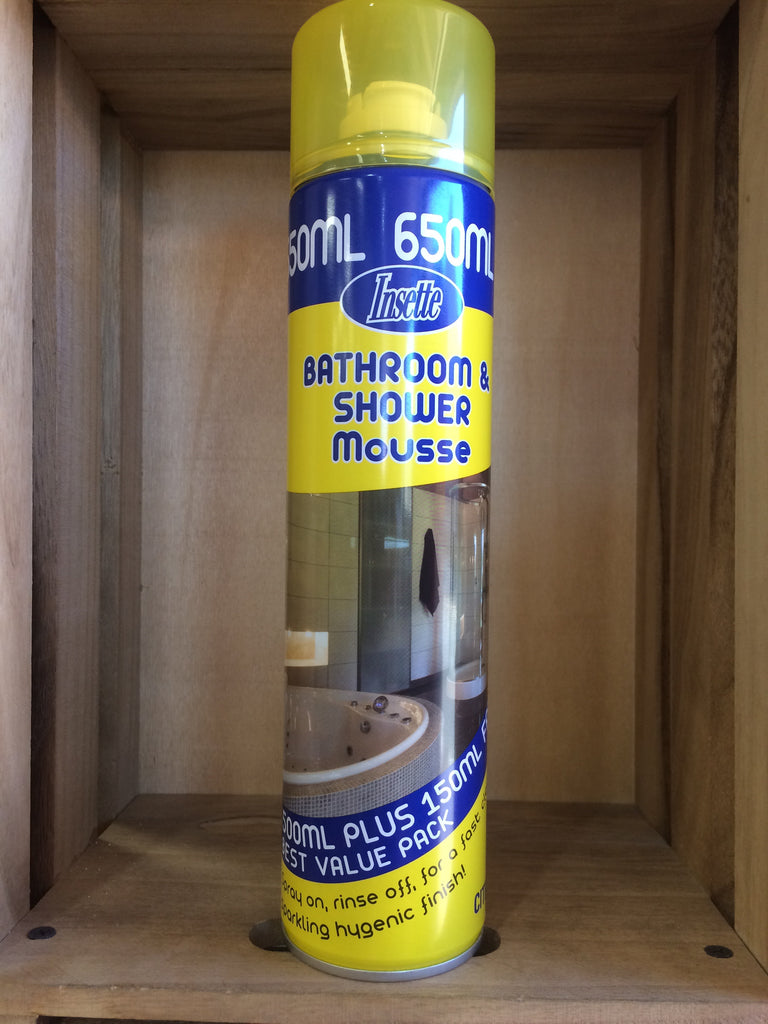 Insette Bathroom & Shower Mousse Citrus 650ml & Low Price Foods Ltd