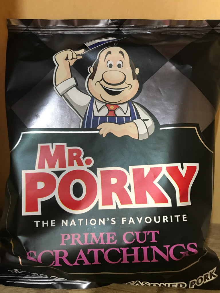 Mr.Porky Prime Cut Scratchings 90g & Low Price Foods Ltd