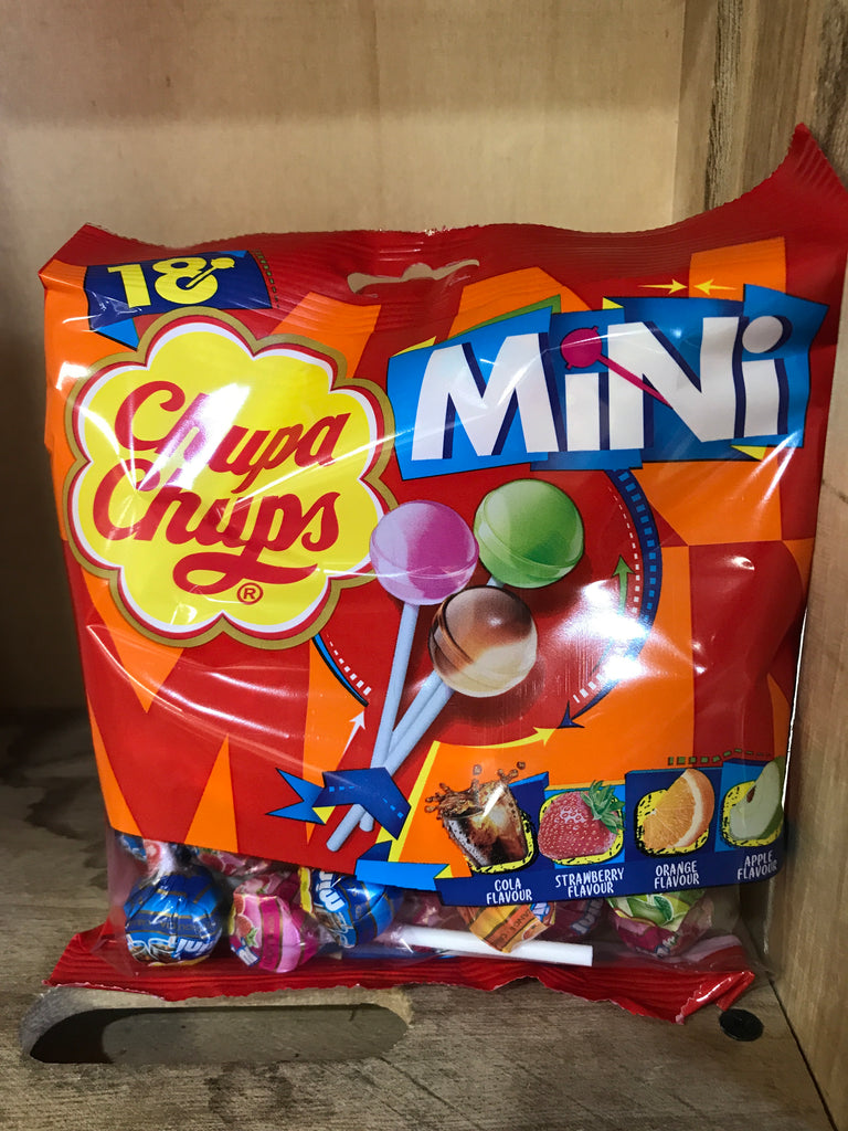 Chupa Chups Mini Bag 18 pack 108g & Low Price Foods Ltd