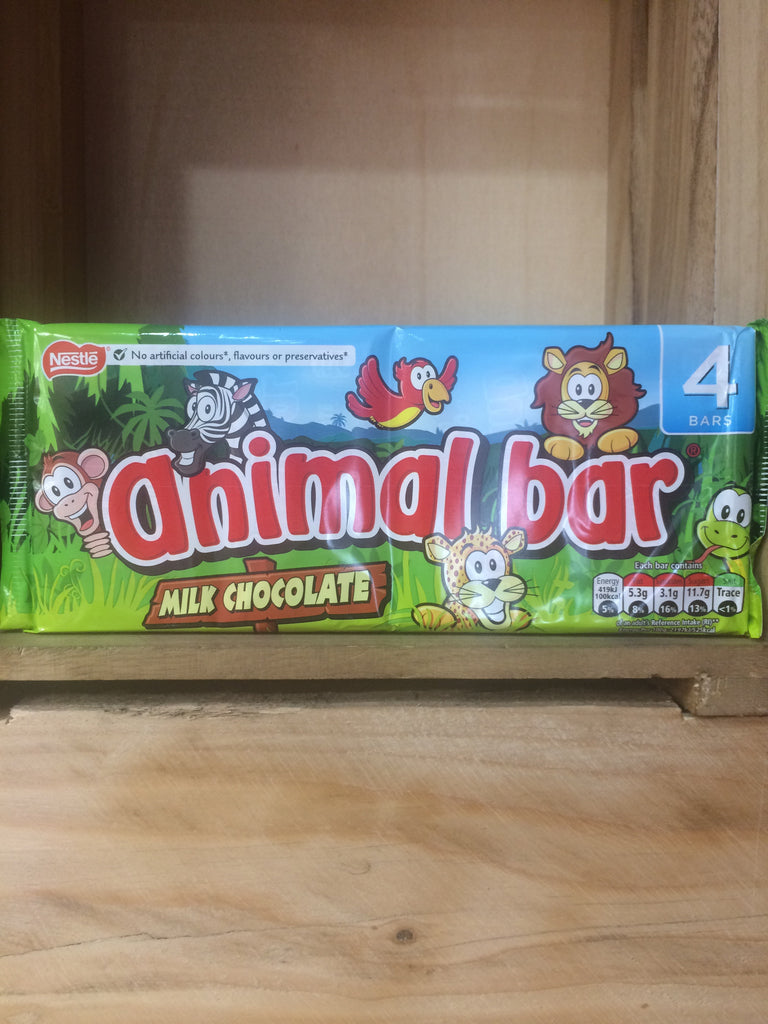 Nestle Animal Bar 4x Bars 76g & Low Price Foods Ltd