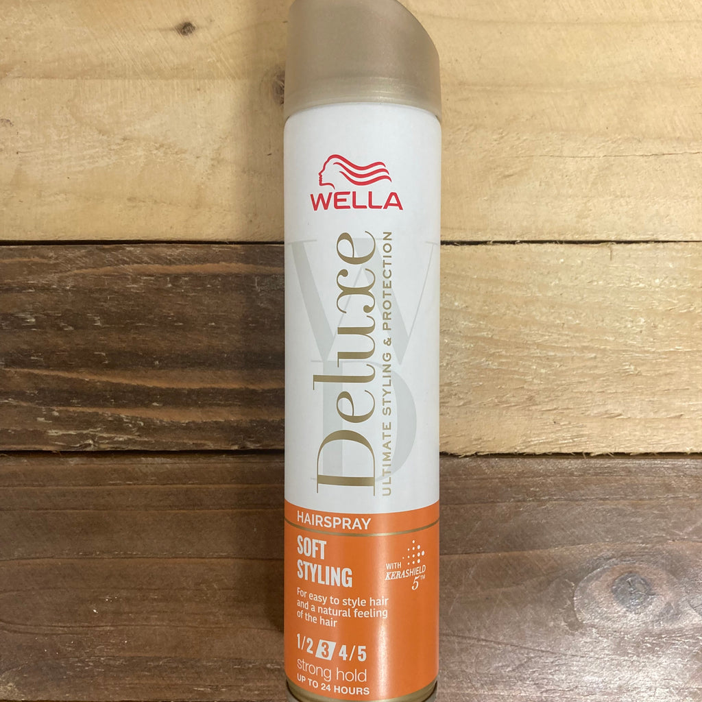 Wella Deluxe Soft Styling Hairspray 250ml & Low Price Foods Ltd
