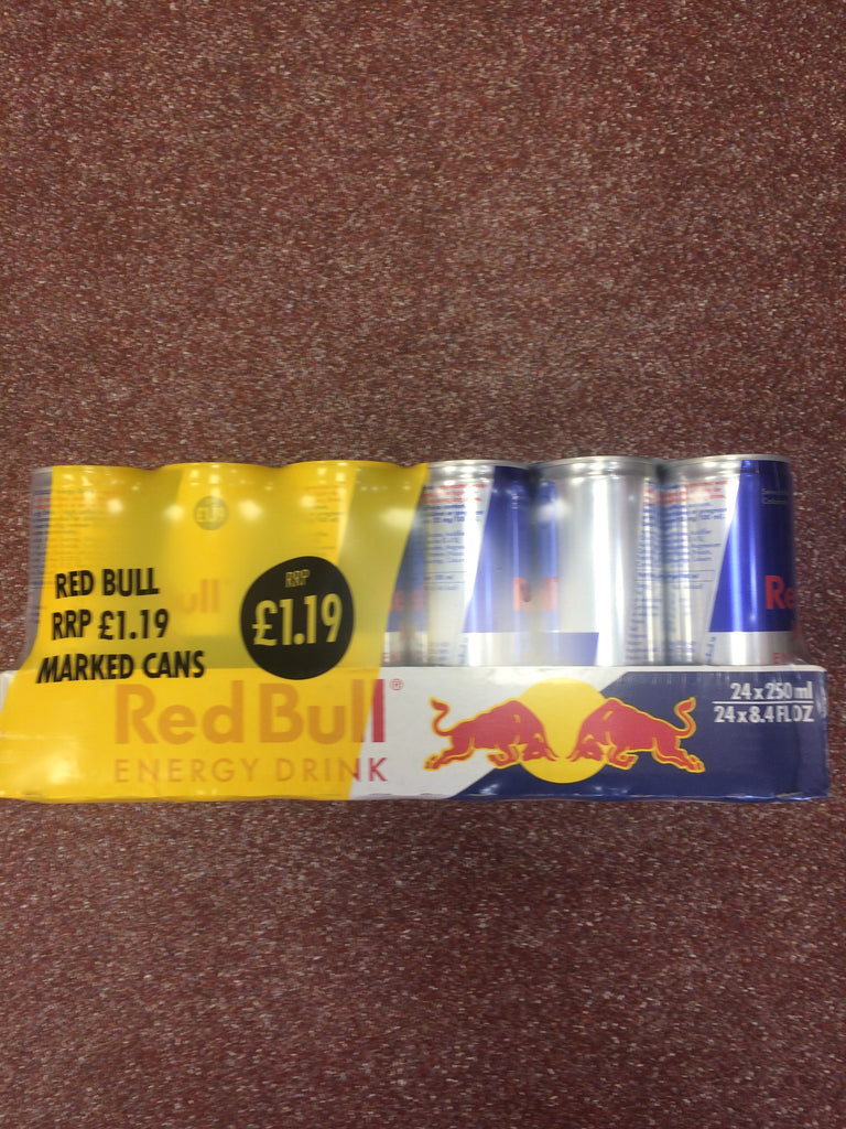Case of Red Bull Energy Drink 250ml & Low Price Foods Ltd