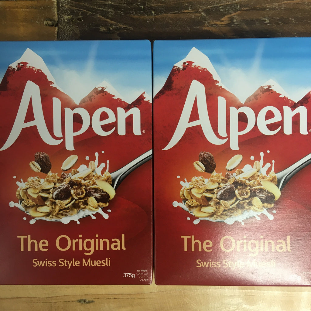 2x Alpen Original Swiss Style Muesli (2x375g) & Low Price Foods Ltd