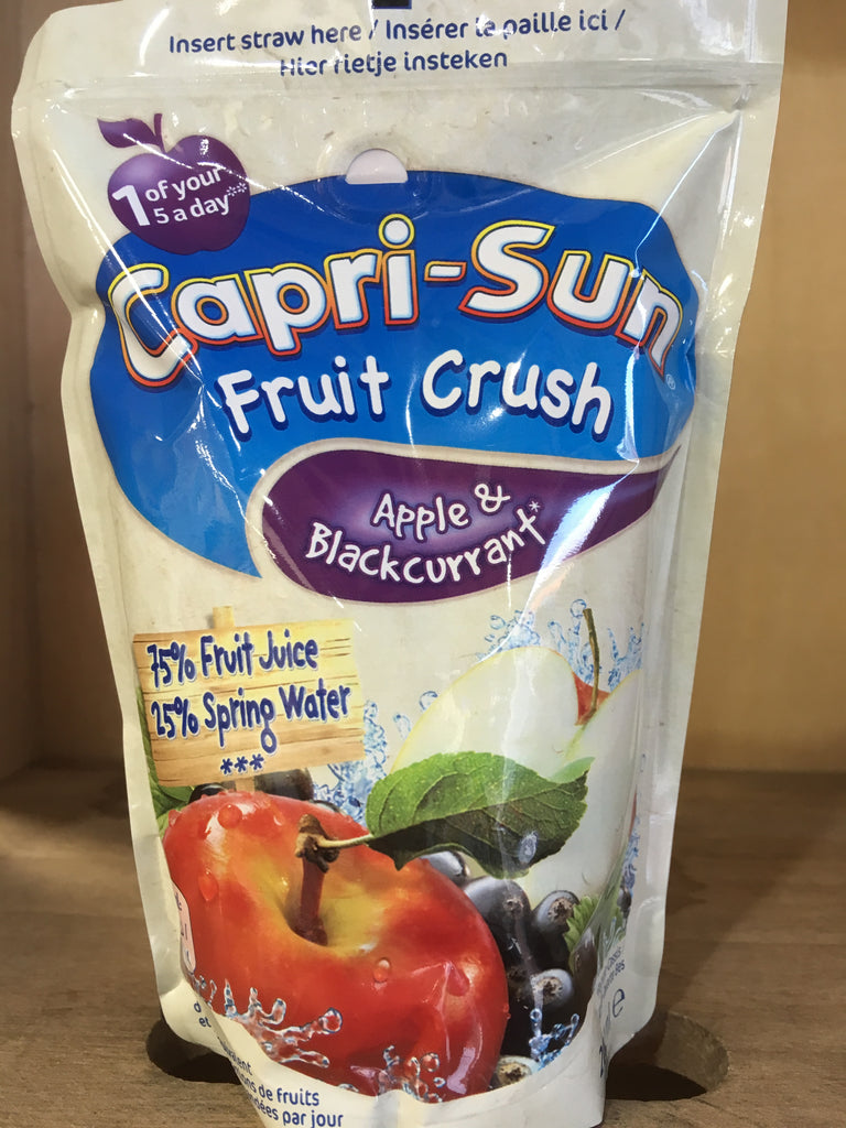 Capri-Sun Fruit Crush Apple & Blackcurrant 200ml & Low Price Foods Ltd