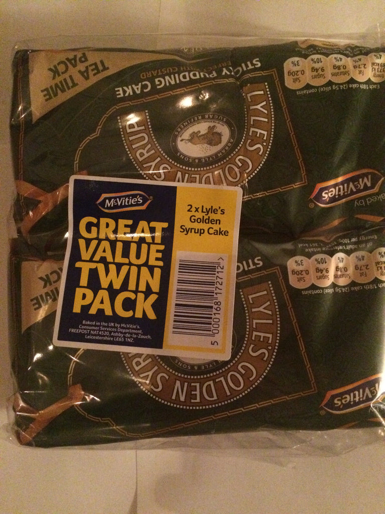 McVitie’s Lyle's Golden Syrup Sticky Pudding Cake Twin Pack & Low Price ...
