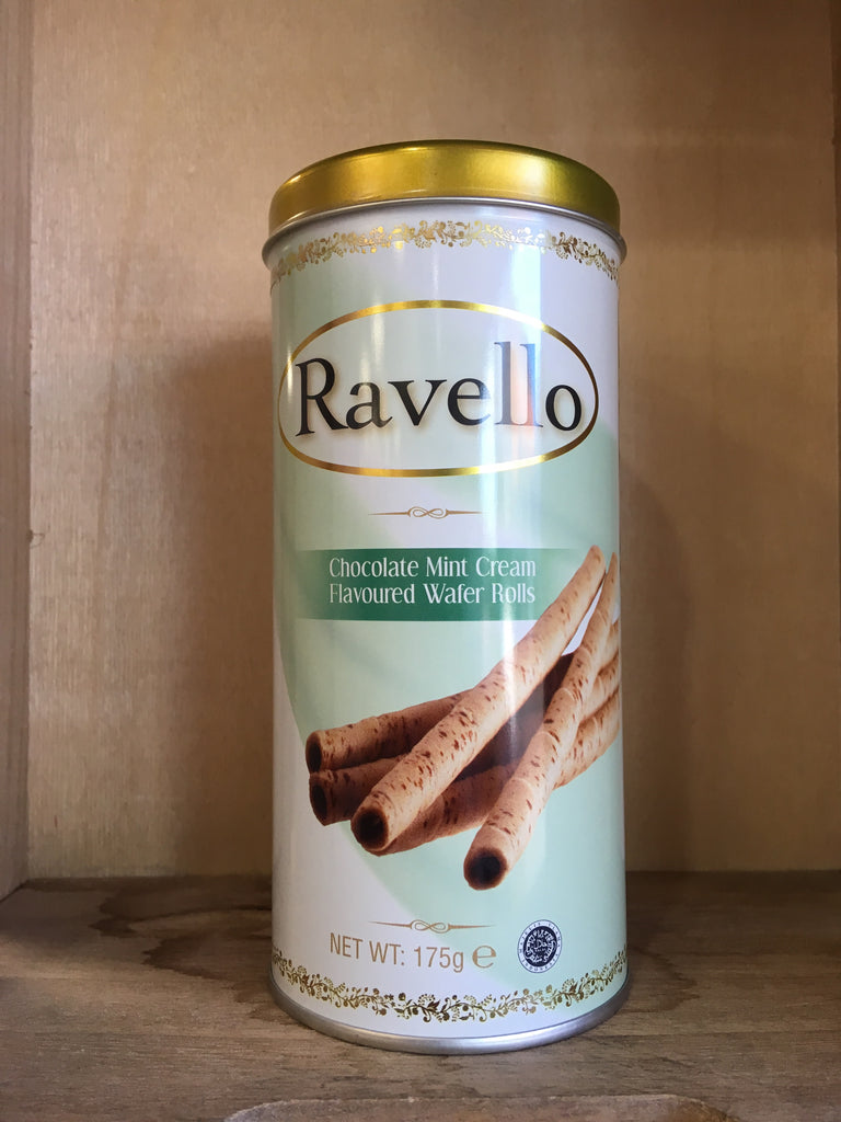 Ravello Chocolate Mint Cream Flavoured Wafer Rolls 175g & Low Price ...