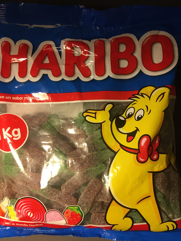 1Kg of Haribo Sweet Fizzy Cola Bottles (1x 1Kg Bag) & Low Price Foods Ltd