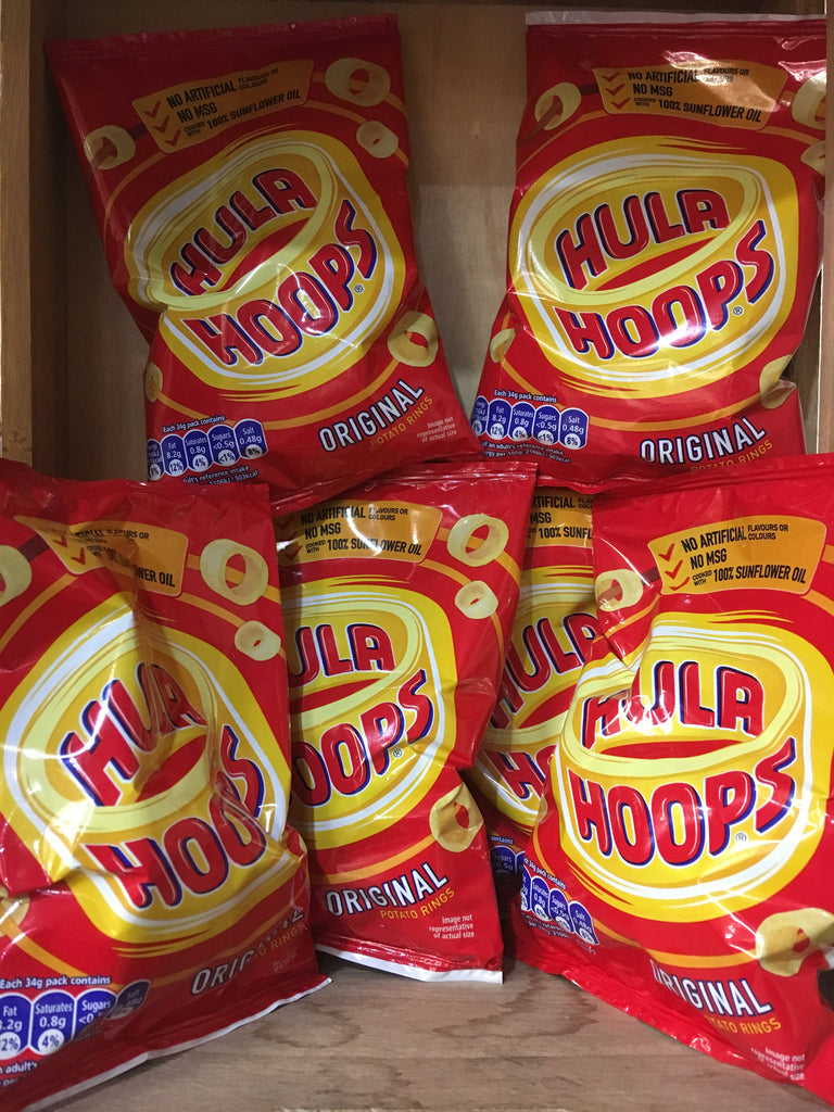 24x Hula Hoops Original Potato Rings (24x34g) & Low Price Foods Ltd