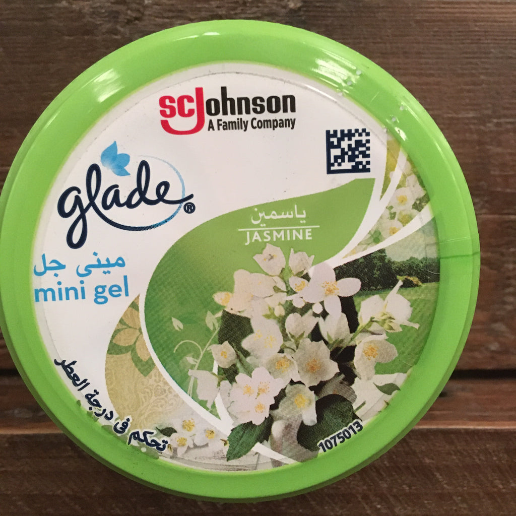 4x Glade Jasmine Mini Gel Room Freshener (4x70g) & Low Price Foods Ltd