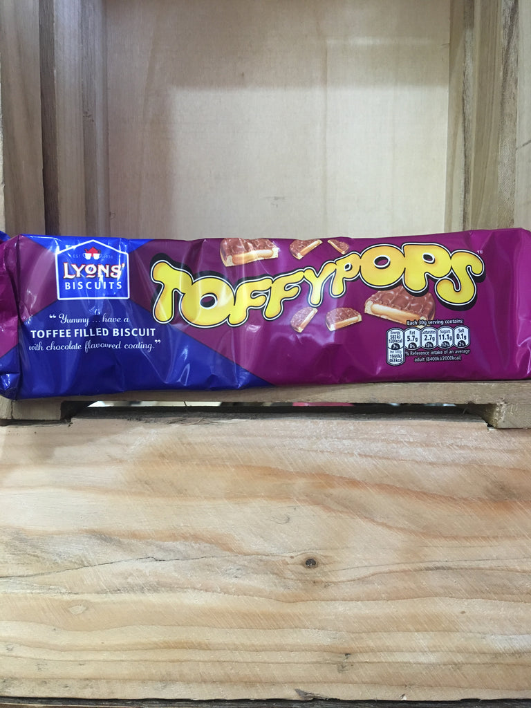 Lyons' Toffypops Toffee Filled Biscuit 100% Extra Free 240g & Low Price ...