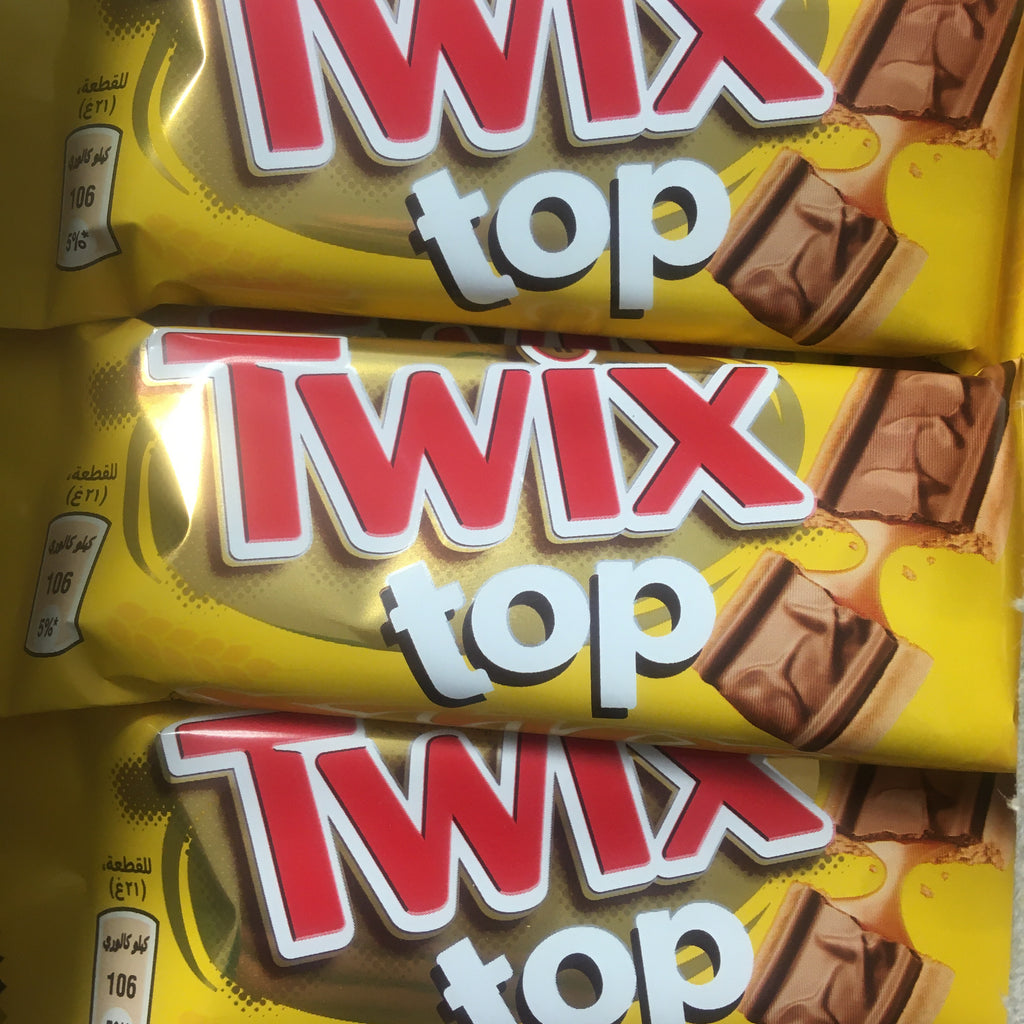 20x Twix Tops Bars (2 Boxes of 10x21g) & Low Price Foods Ltd