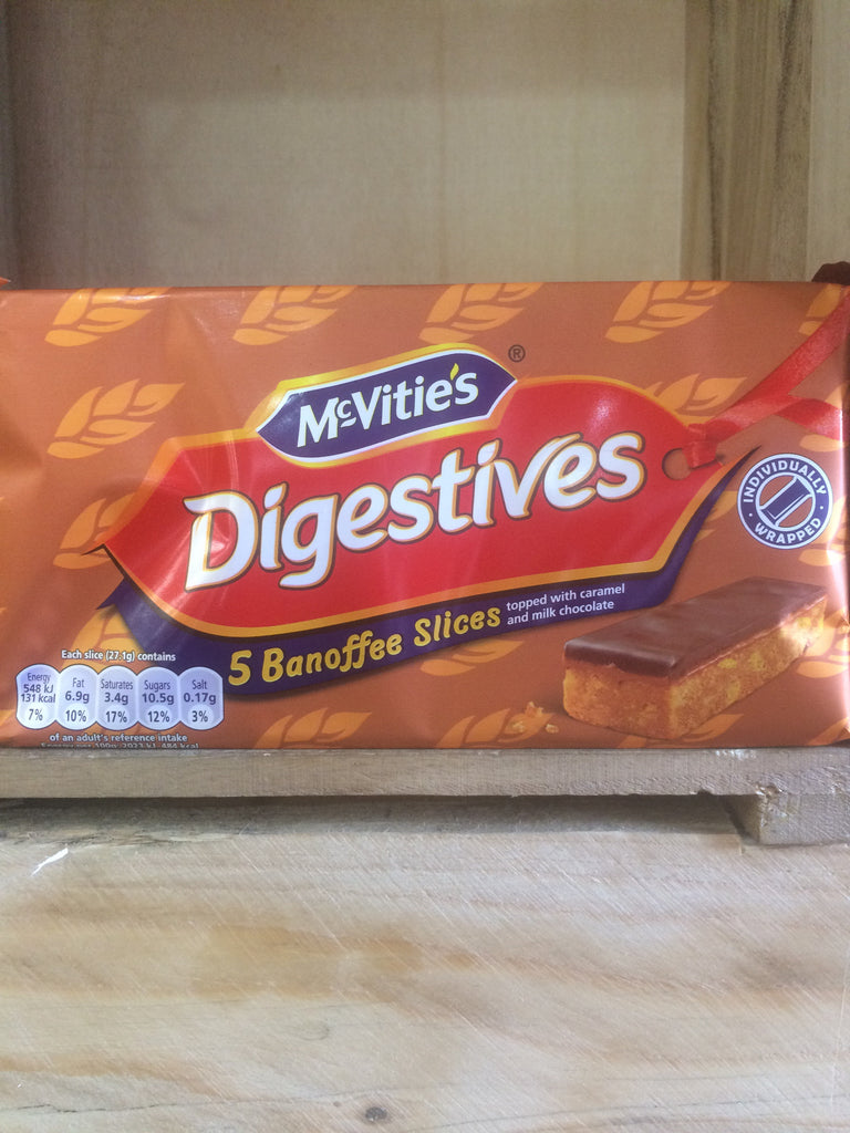 McVities Digestives Banoffee Slice 5 Pack & Low Price Foods Ltd