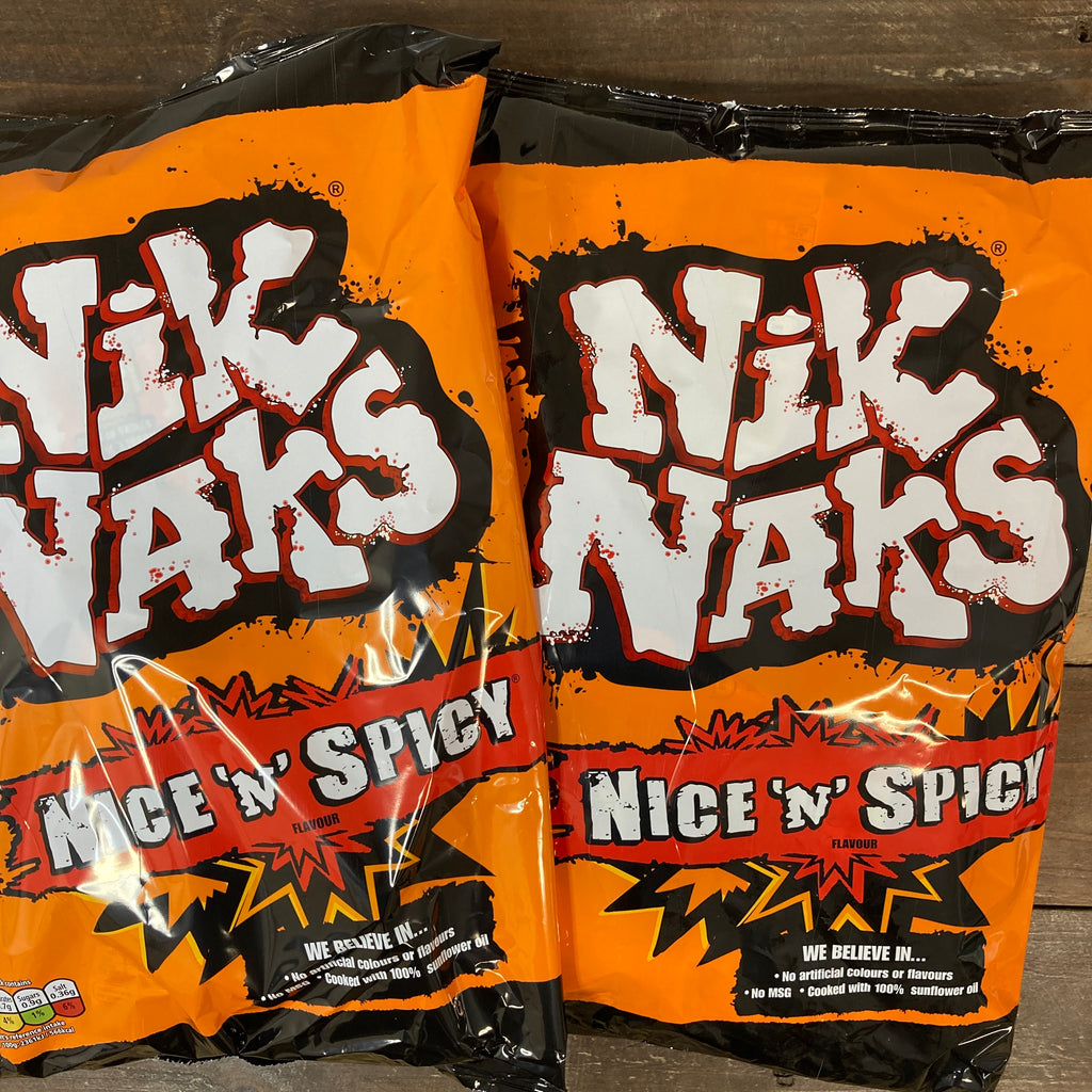 12x Nik Naks Nice 'n' Spicy Bags (2 Packs of 6x20g) & Low Price Foods Ltd