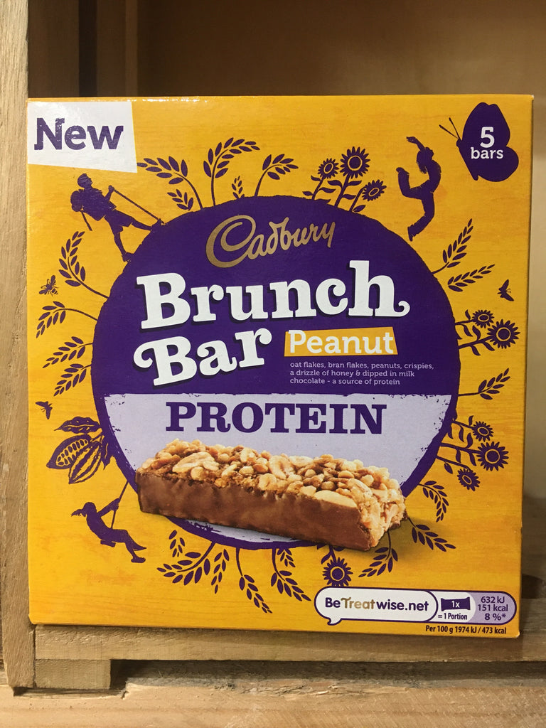 15x Cadbury Peanut Protein Brunch Bars (3 Boxes of 5x32g) & Low Price ...