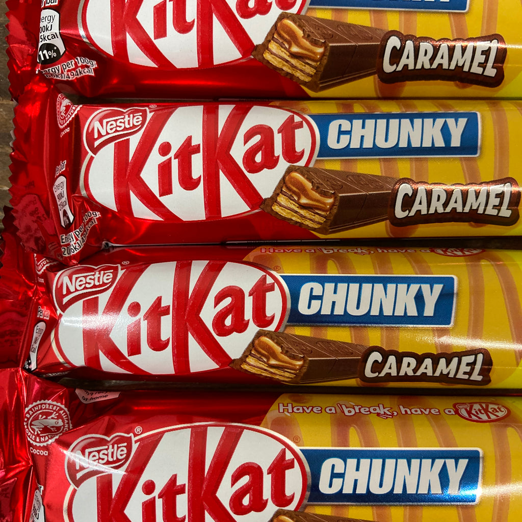 12x KitKat Chunky Caramel Chocolate Bars (12x43.5g) & Low Price Foods Ltd