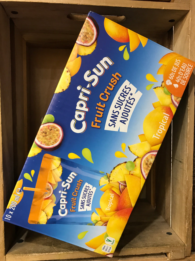Capri-Sun Tropical Fruit Crush 10x200ml & Low Price Foods Ltd