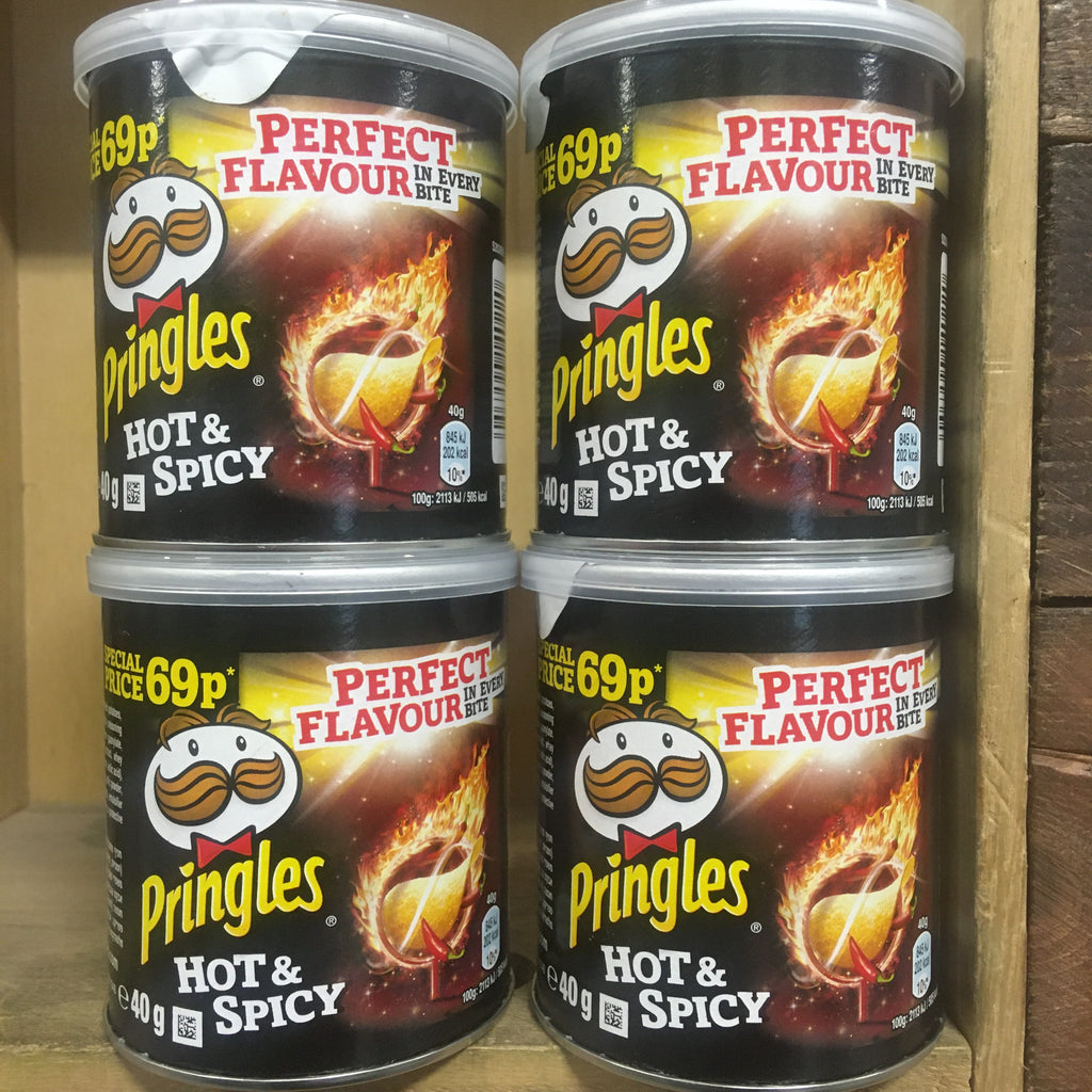 12x Pringles Hot & Spicy (12x40g) & Low Price Foods Ltd