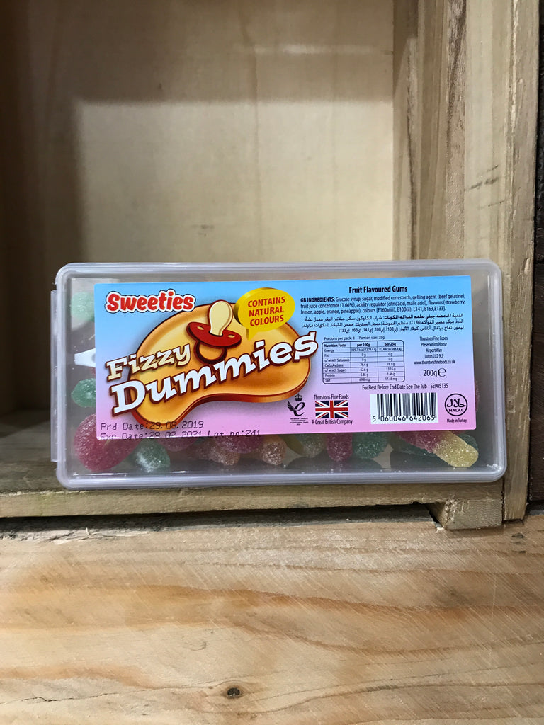 Sweeties Fizzy Dummies 200g & Low Price Foods Ltd