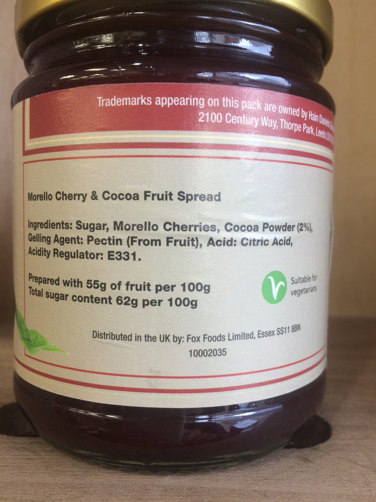 Robertsons Morello Cherry Jam 340g & Low Price Foods Ltd