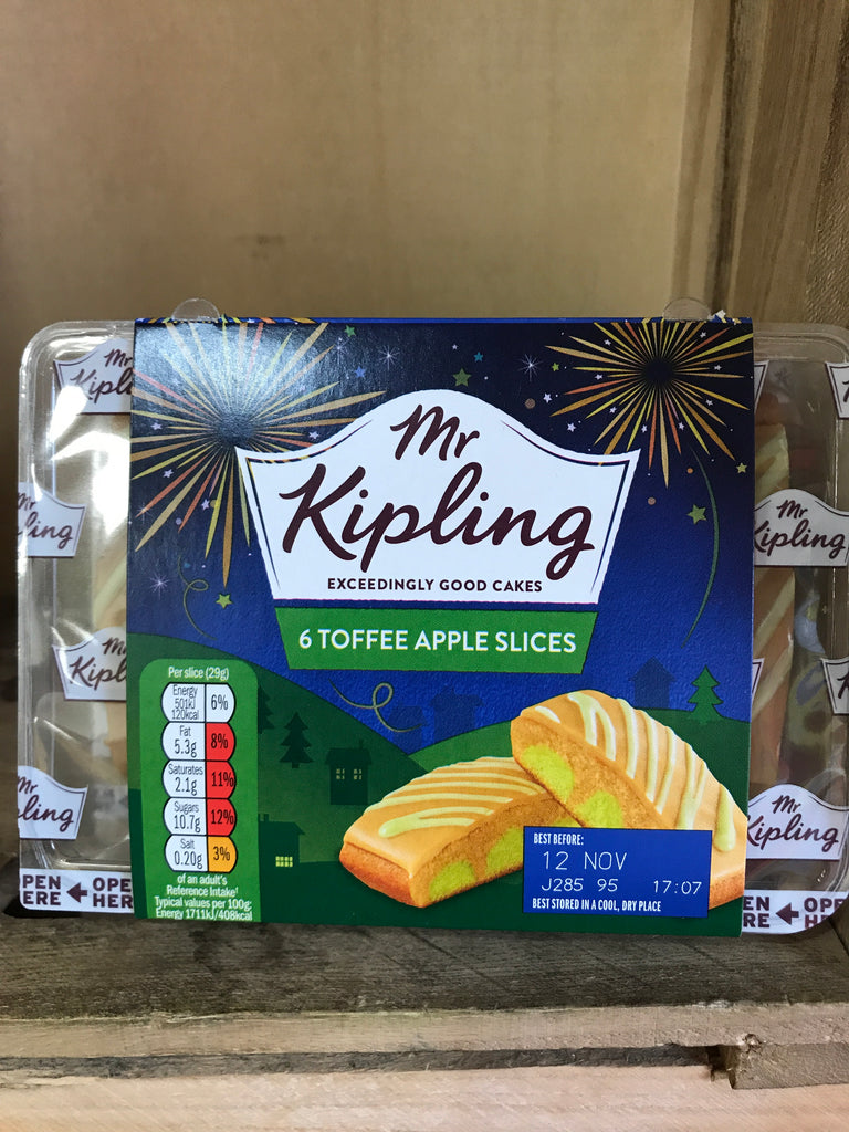 Mr Kipling 6 Toffee Apple Slices & Low Price Foods Ltd