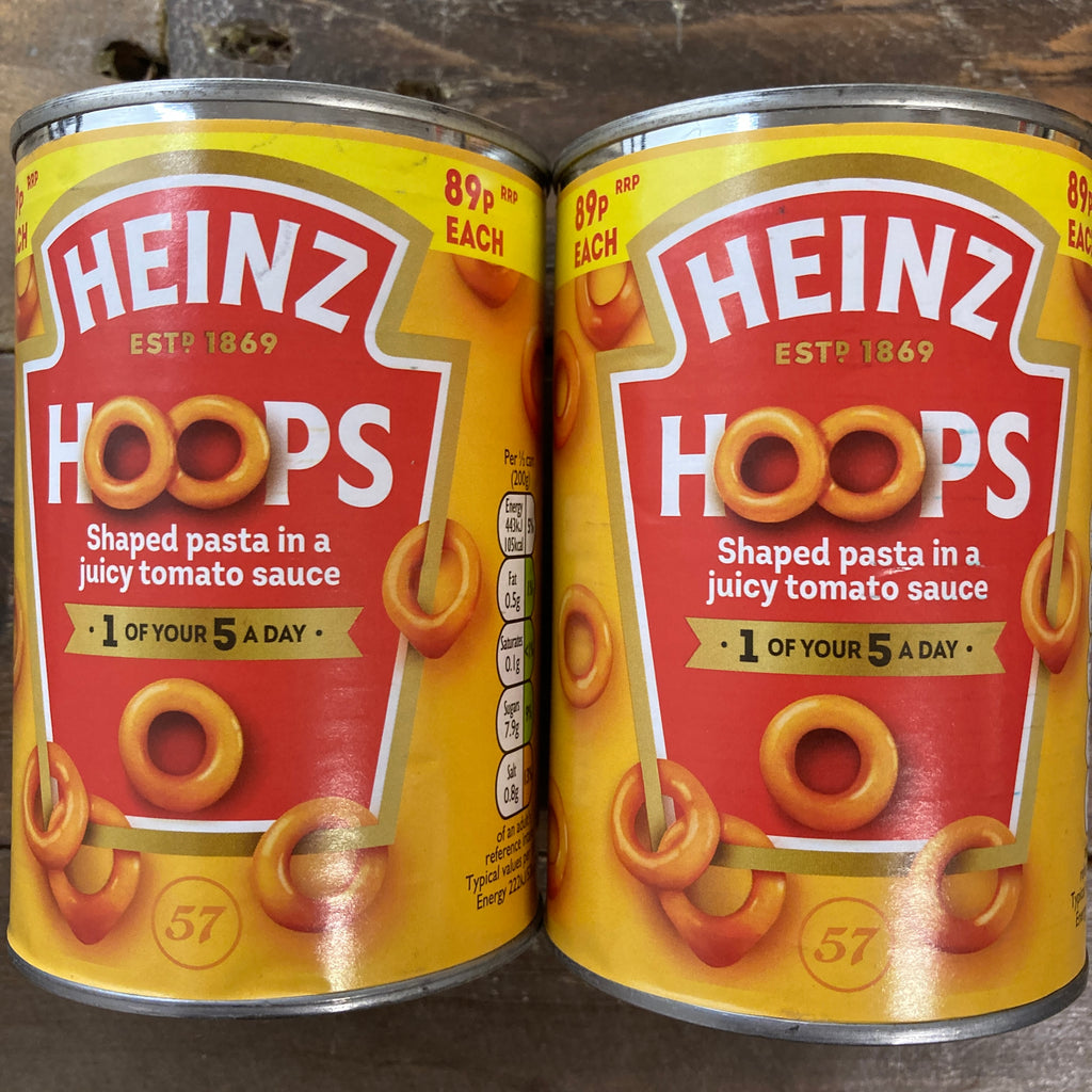 2x Heinz Spaghetti Hoops In Tomato Sauce (2x400g) & Low Price Foods Ltd