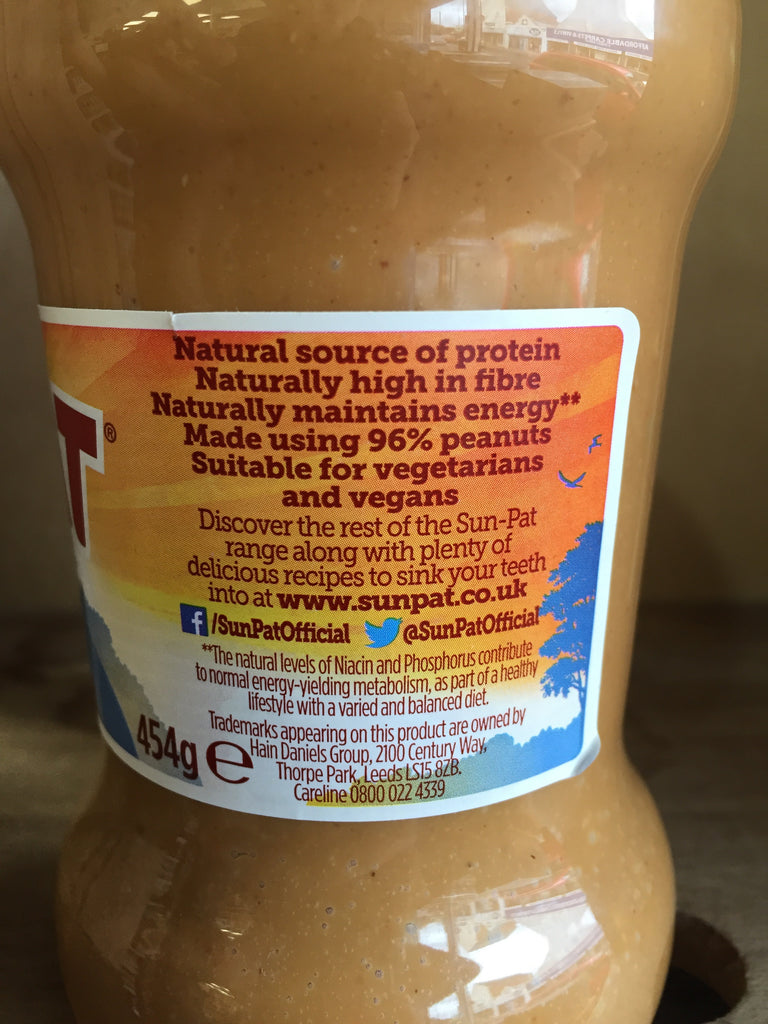Sun Pat Crunchy Peanut Butter 454g & Low Price Foods Ltd