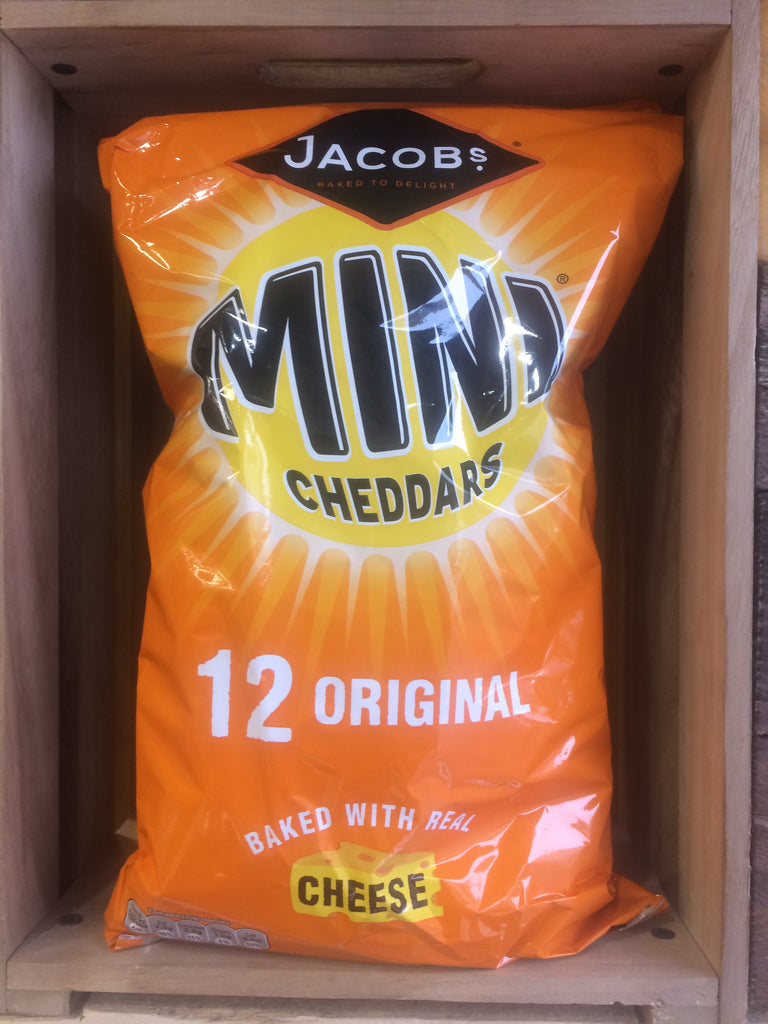 Jacobs Mini Cheddars Snacks 12 X 25g & Low Price Foods Ltd