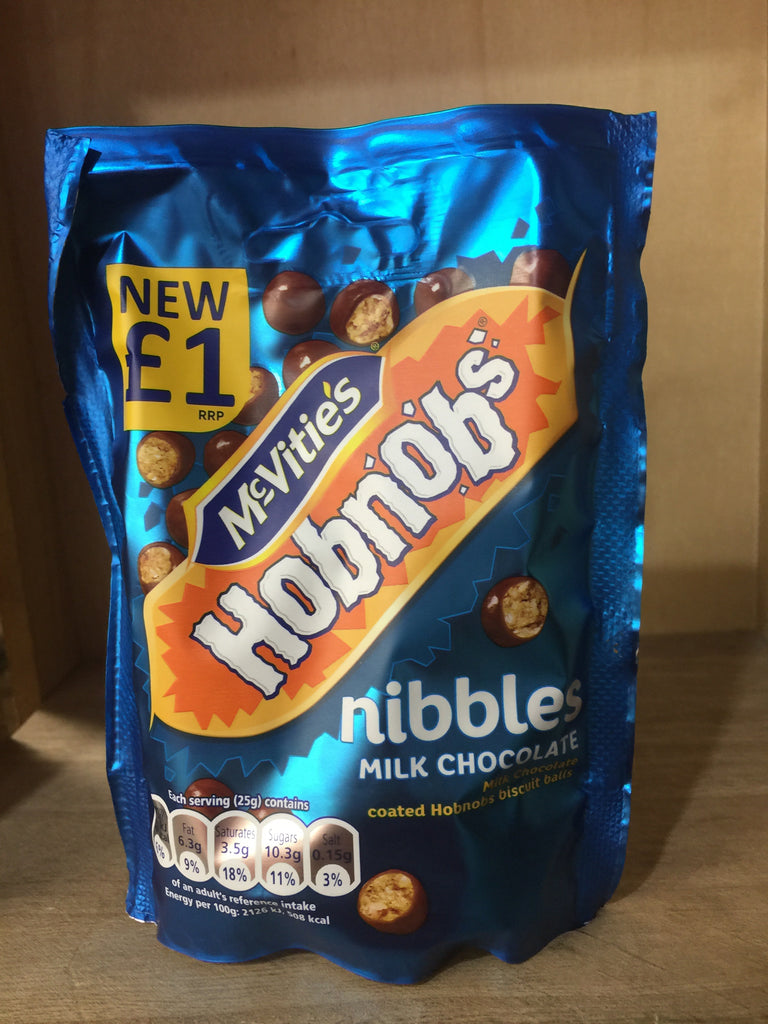 Mcvities Hobnobs Nibbles Milk Chocolate 80g & Low Price Foods Ltd