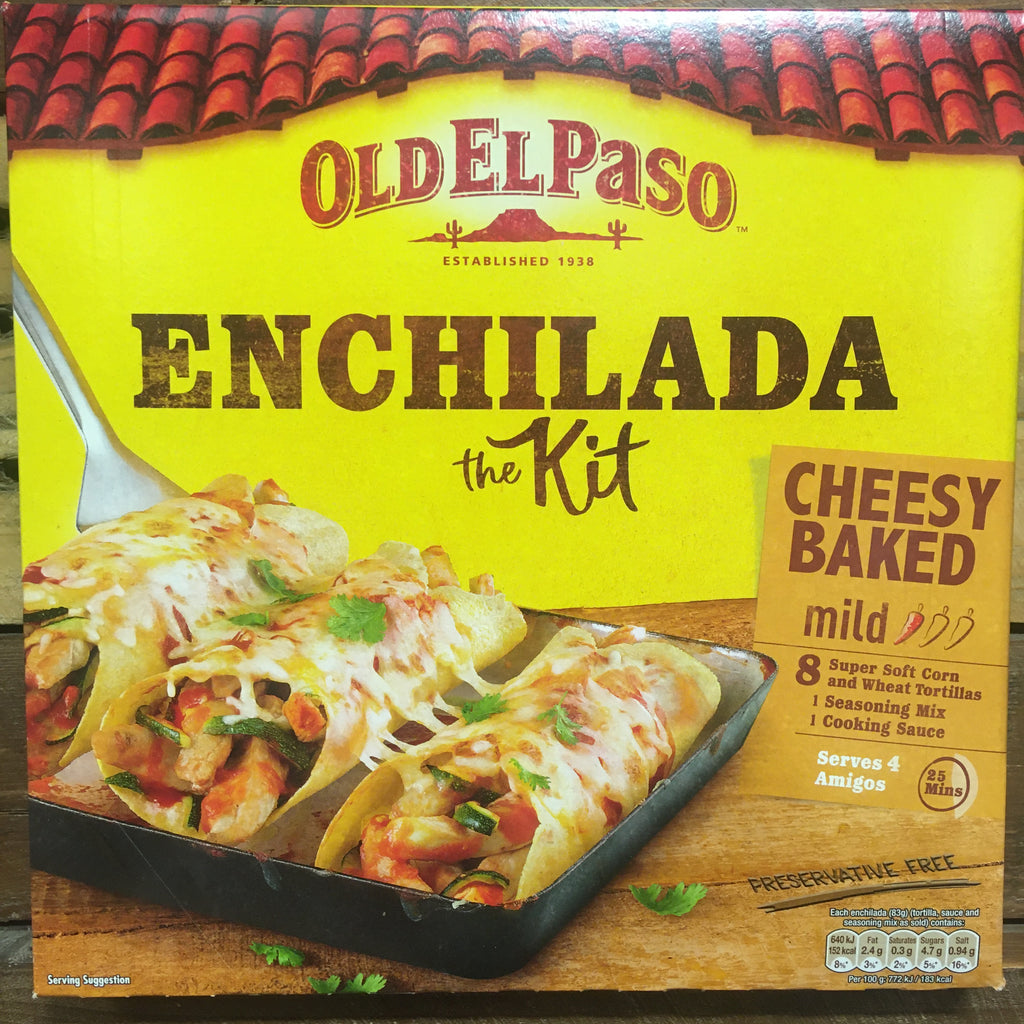 2x Old El Paso Cheesy Baked Enchilada Kit (2x663g) & Low Price Foods Ltd
