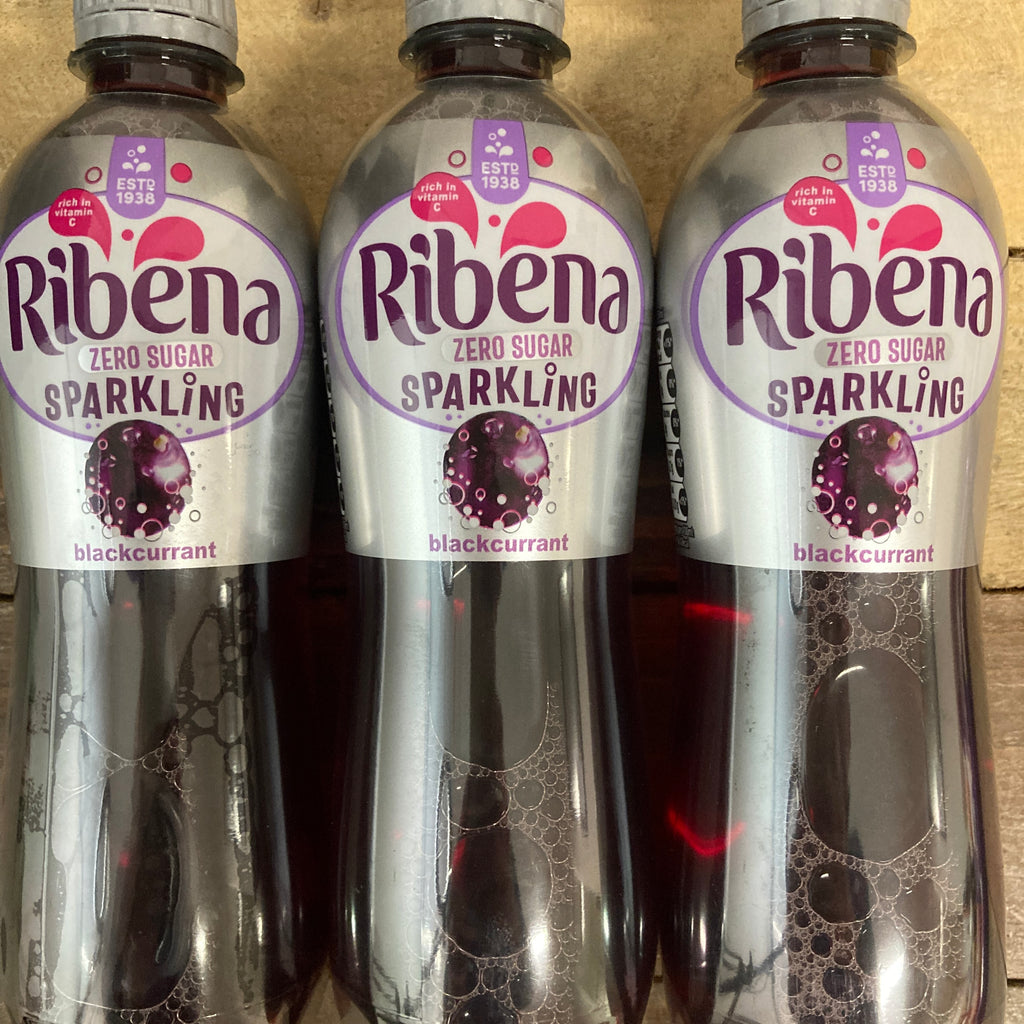 6x Ribena Sparkling Blackcurrant Zero Sugar (6x500ml) & Low Price Foods Ltd