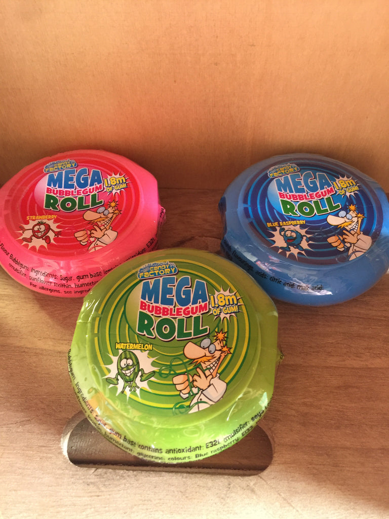 Mega Bubblegum Roll 1.8m of Gum 58g & Low Price Foods Ltd