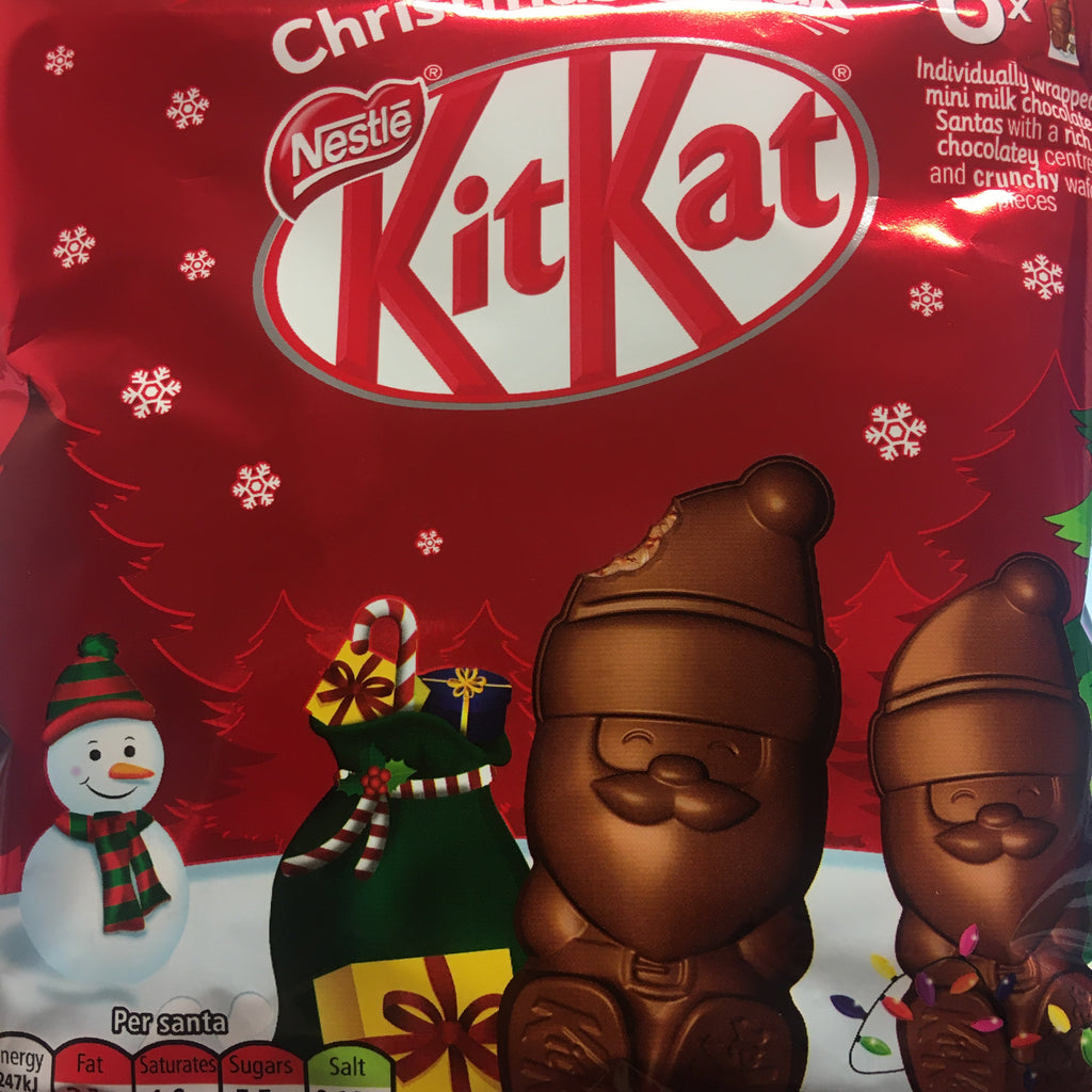 24x KitKat Mini Chocolate Santas (4 Sharing Bags of 6x 11g) & Low Price ...