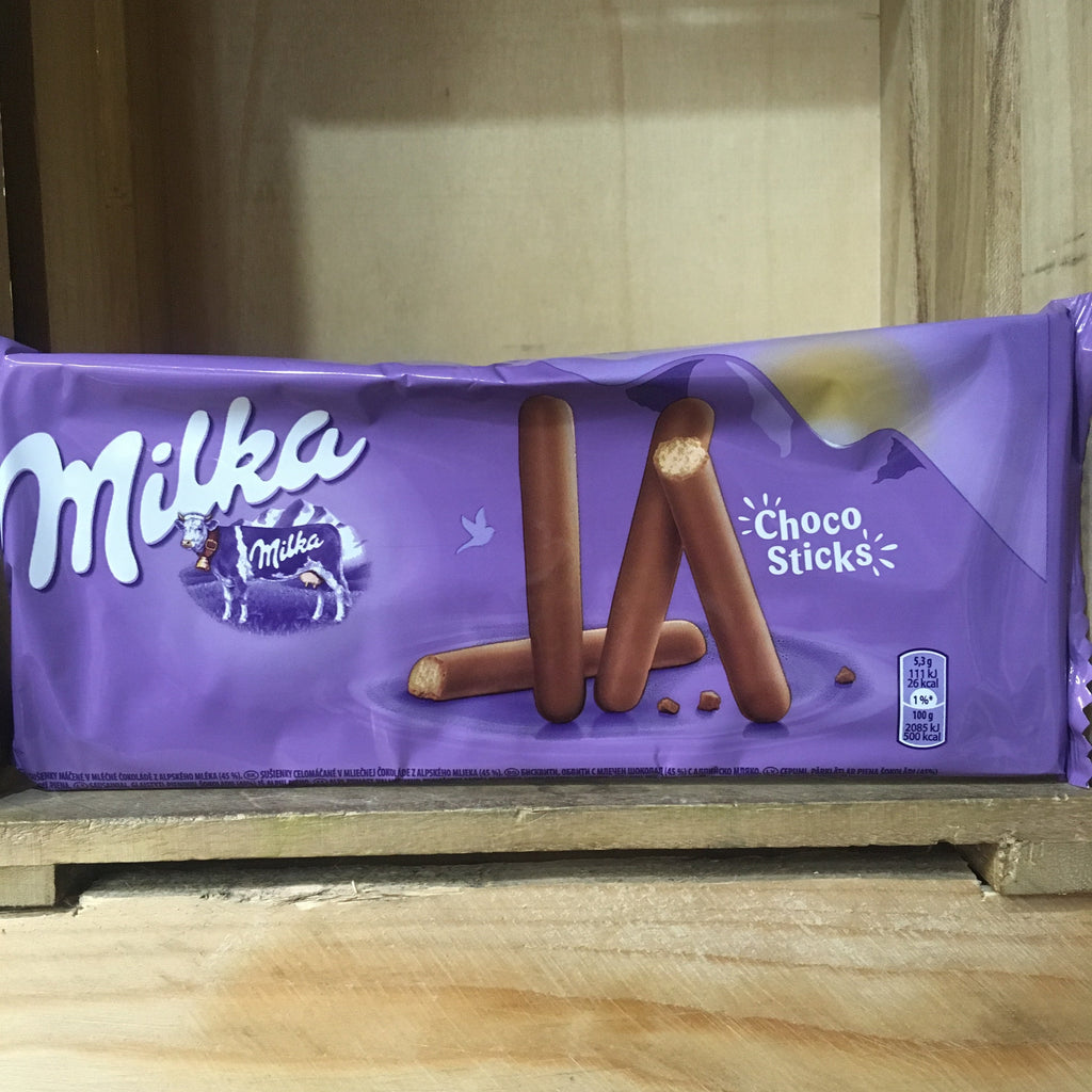 2x Milka Choco Sticks Chocolate Fingers Packs (2x112g) & Low Price ...