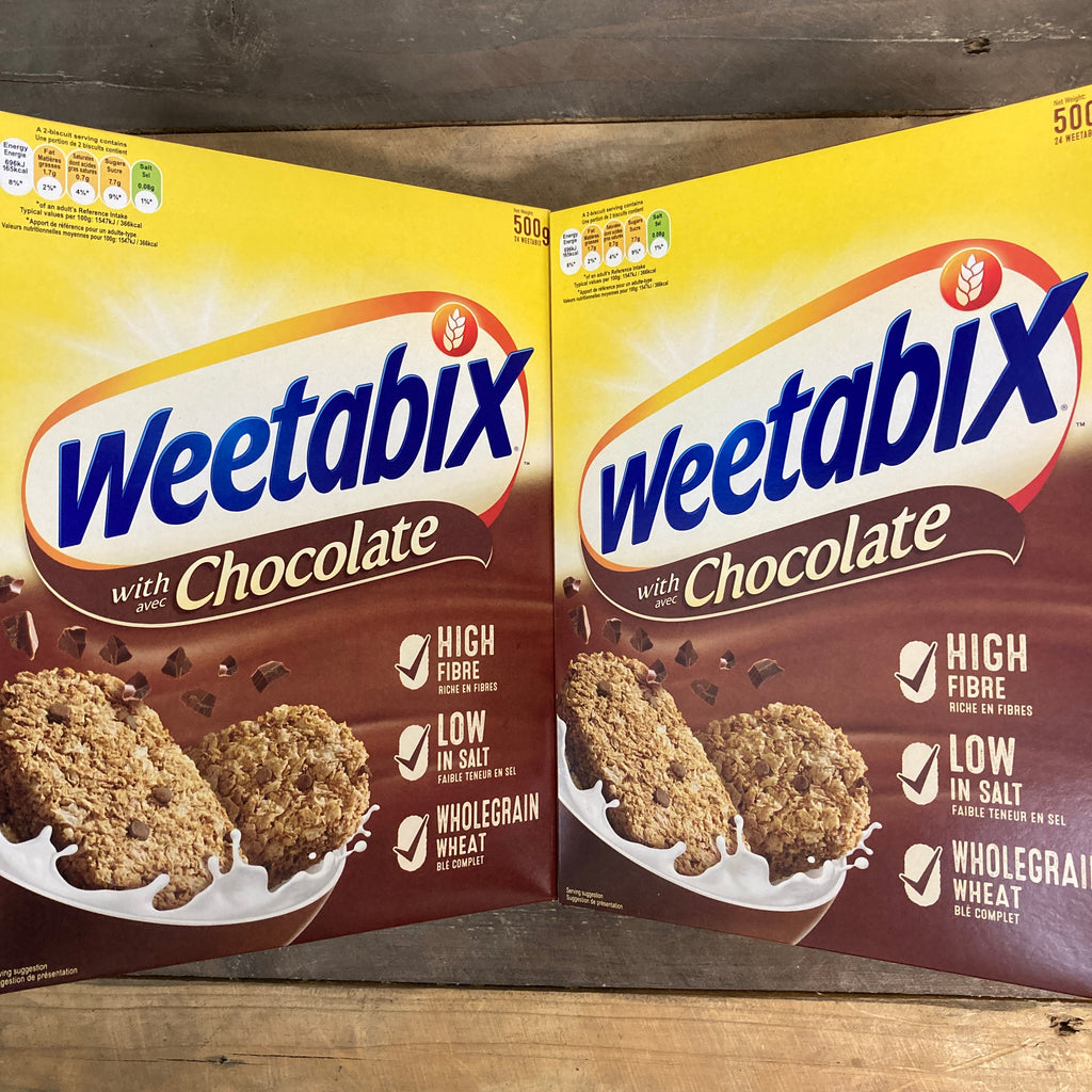 48x Weetabix Chocolate Cereal Biscuits (2 Packs of 24) & Low Price ...