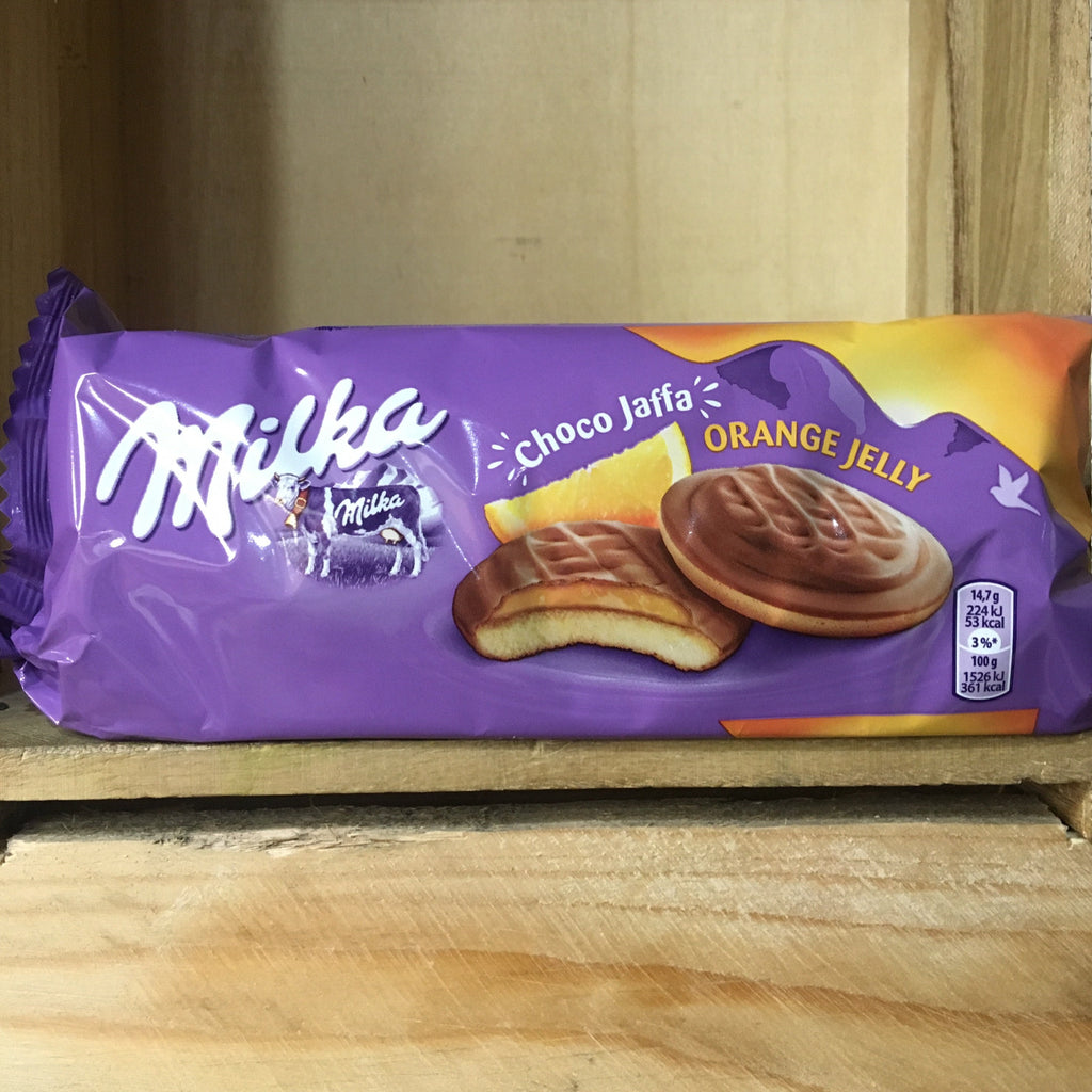 Milka Choco Orange Jaffa Cakes 147g & Low Price Foods Ltd