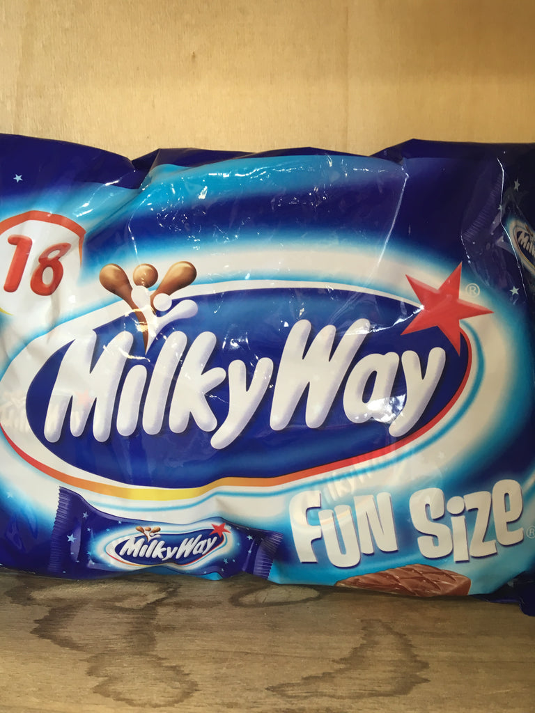 Milky Way 18x Fun Size Minis Pack 303g & Low Price Foods Ltd