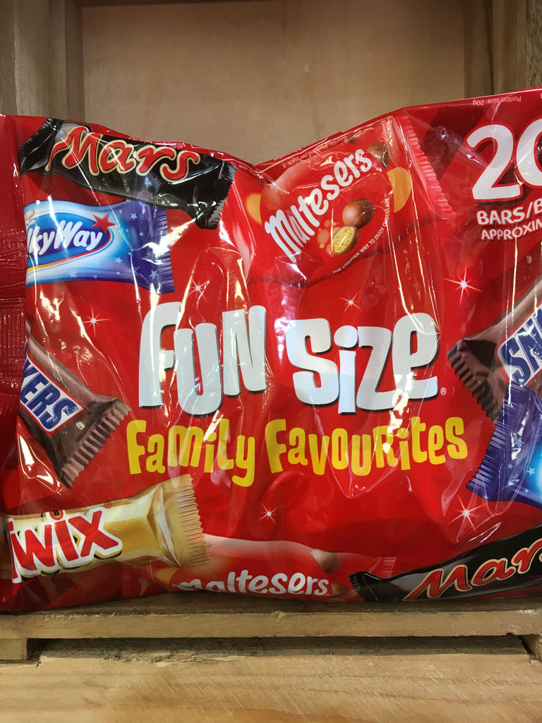 20x Mars Fun Size Family Favourite Bars & Bags (1x358g Pack) & Low ...