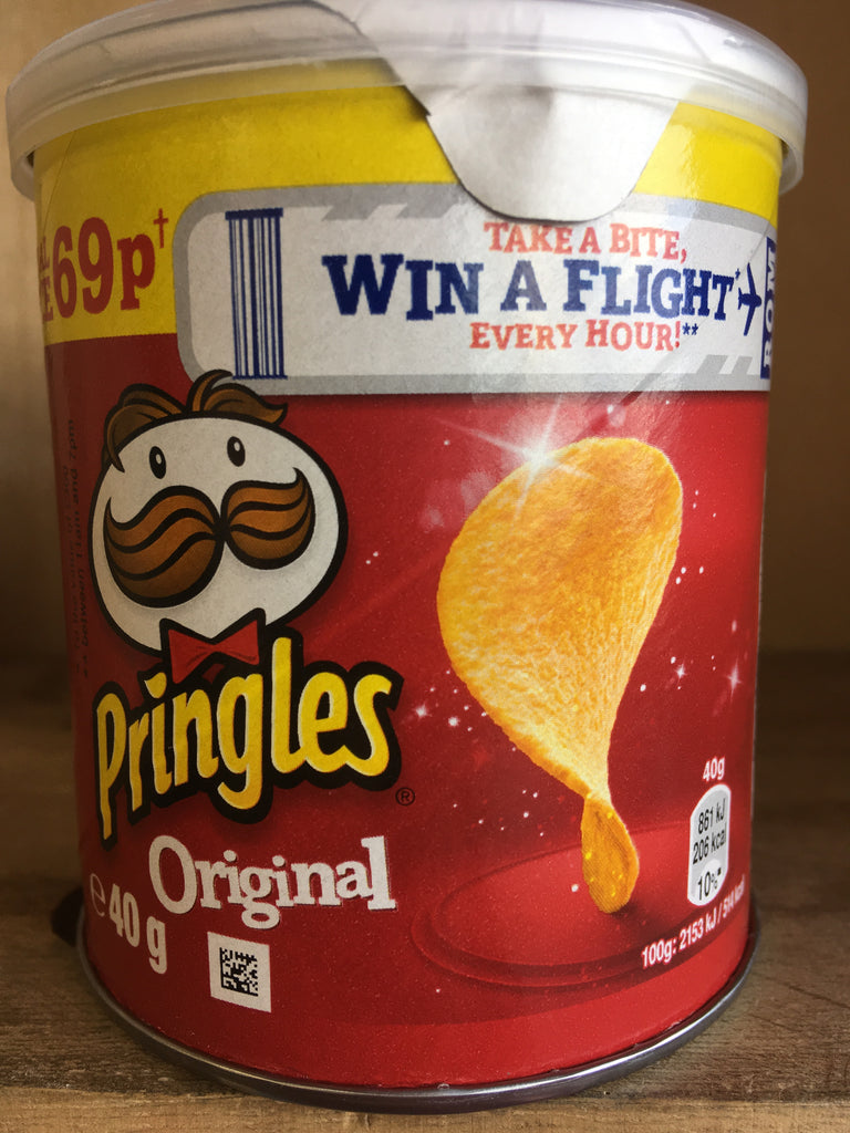 6x Pringles Tubs Original (6x40g) & Low Price Foods Ltd