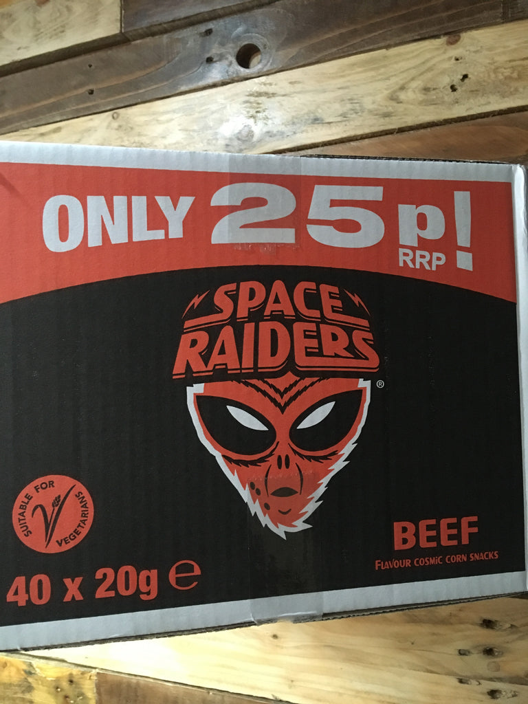40x Space Raiders Beef (40x20g) & Low Price Foods Ltd