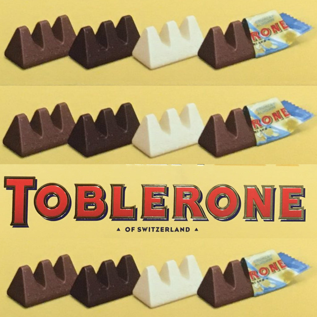 100x Mini Toblerone Chocolates (4 Gift Boxes of 25x8g) & Low Price ...
